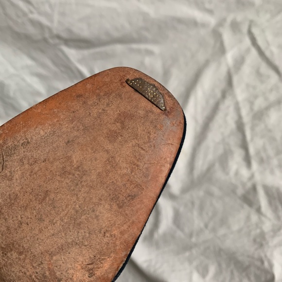 marshall field | Shoes | Marshall Fields Size 6 Blue Low Heels Heel 75 ...